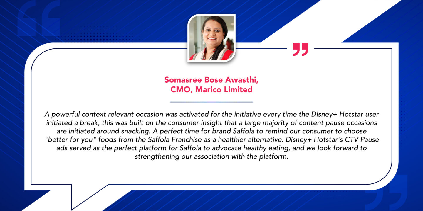 India's First Innovative CTV Ad Format - Pause Ads by Disney+ Hotstar